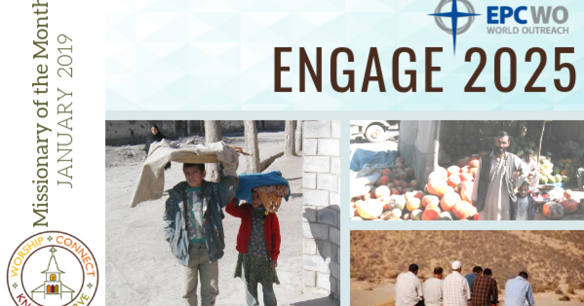 Missionary of the Month // January 2019 | News | Fairview Evangelical ...