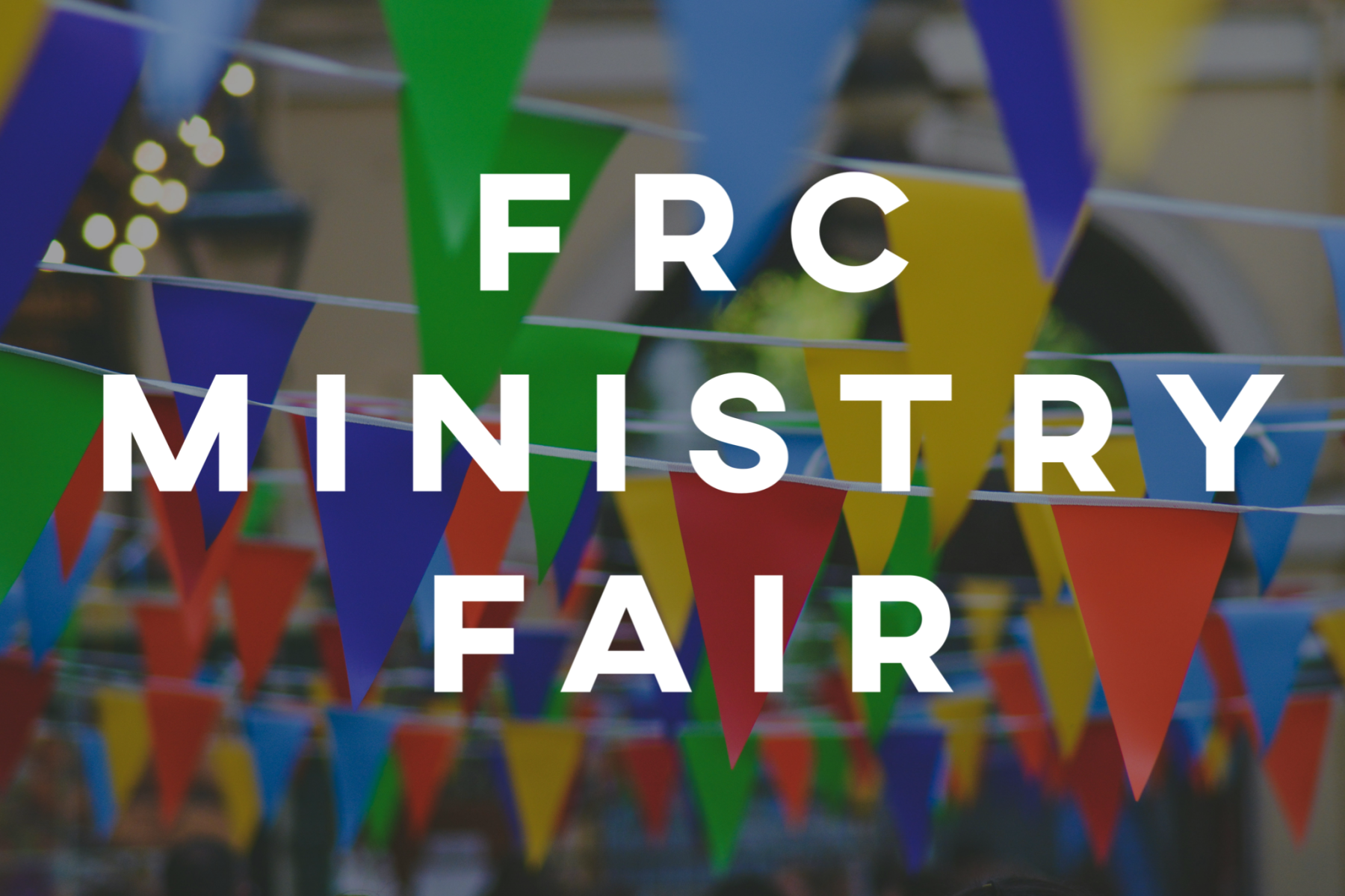 Ministry Fair | The First Reformed Church of Pompton Plains