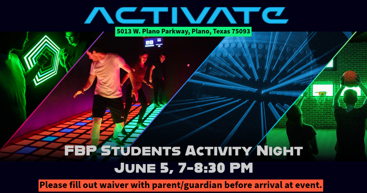 ACTIVATE Students Bless Week Outreach Event | FBC Plano