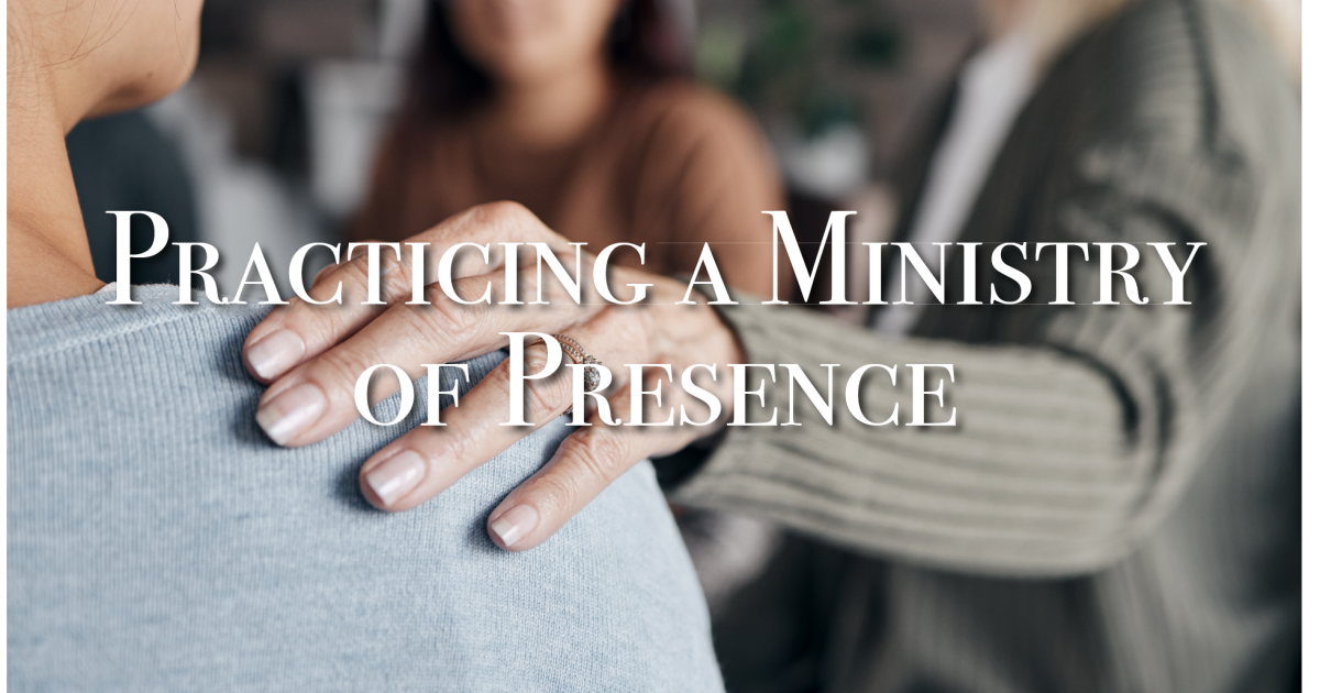 Practicing a Ministry of Presence | First Reads, a blog | First United ...
