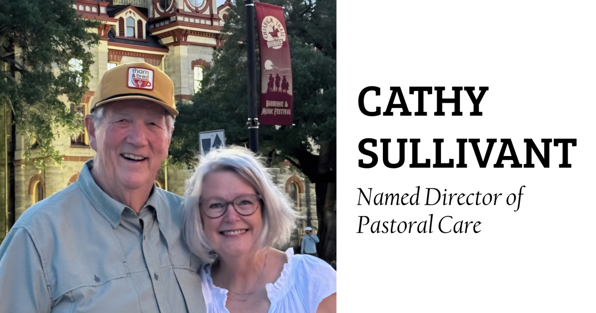 Cathy Sullivant Named Director of Pastoral Care | Fr. Roman's Blog | St ...