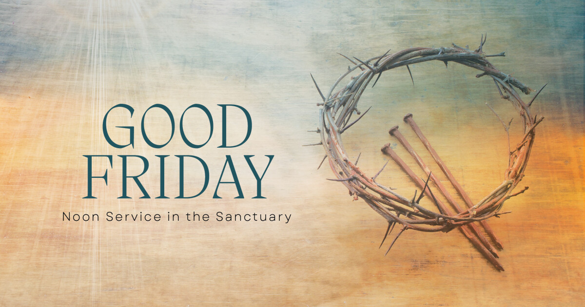 The Week That Changed the World: Good Friday | Sermons | Memorial Drive ...