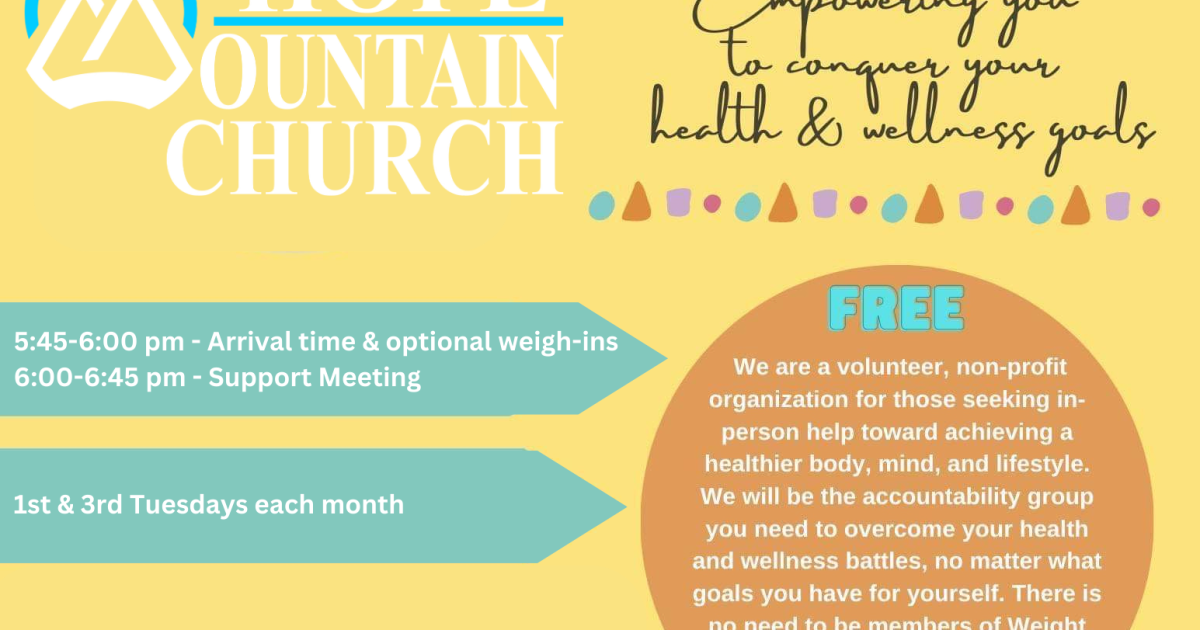Wellness Warriors | Hope Mountain Church