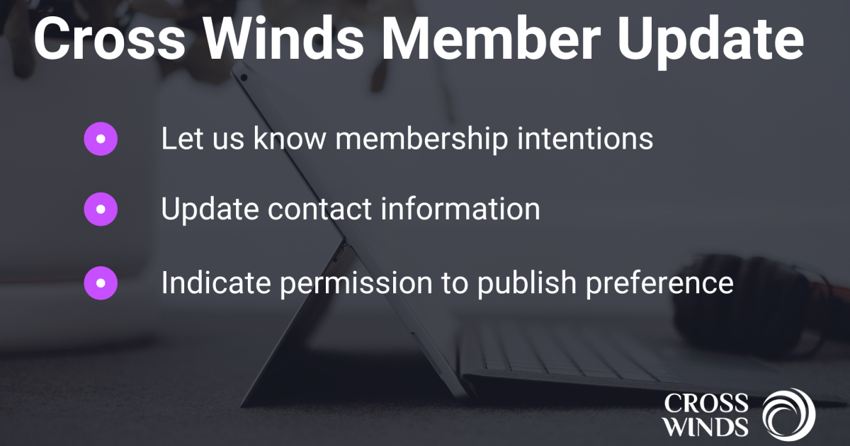 Membership Updates | Articles | Cross Winds United Methodist Church