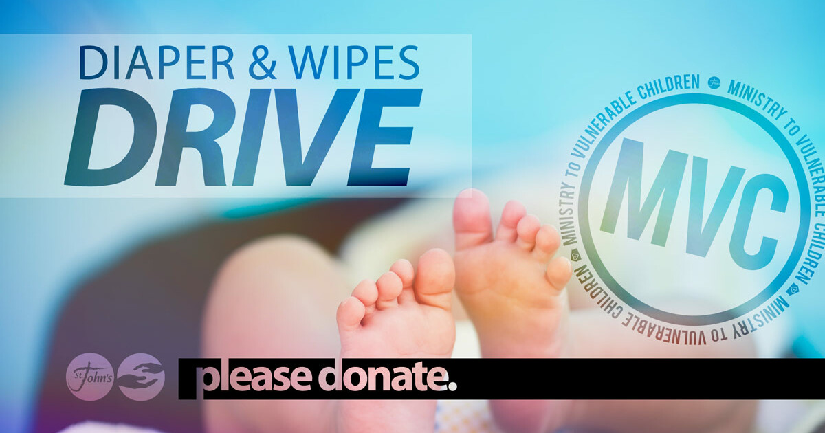 Diaper Drive | St. John's Lutheran Church of Orange