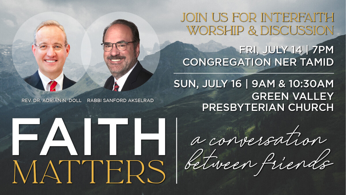 Faith Matters - A Conversation Between Friends & Spiritual Leaders ...