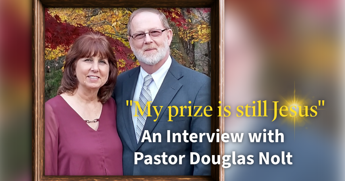 Pastoral Appreciation: Pastor Douglas Nolt Interview | CGGC eNews ...