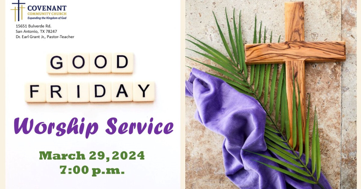 Good Friday Service | Covenant Community Church