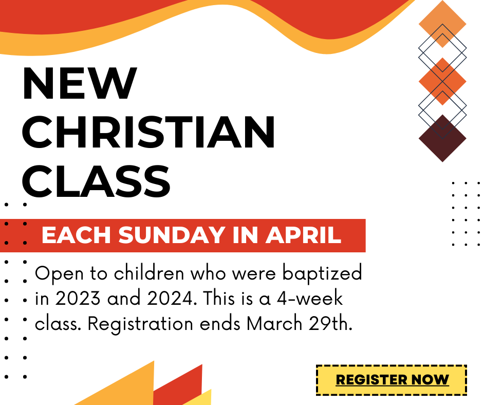 New Christian Class | Field Street Baptist