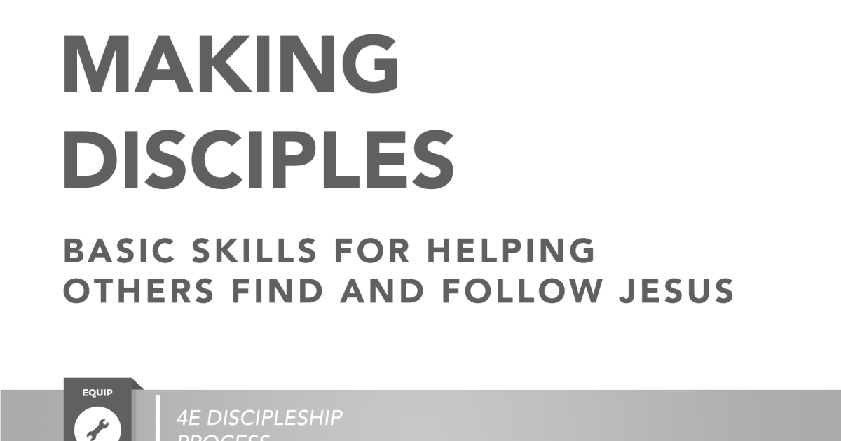Making Disciples (CMB) | Aletheia Church