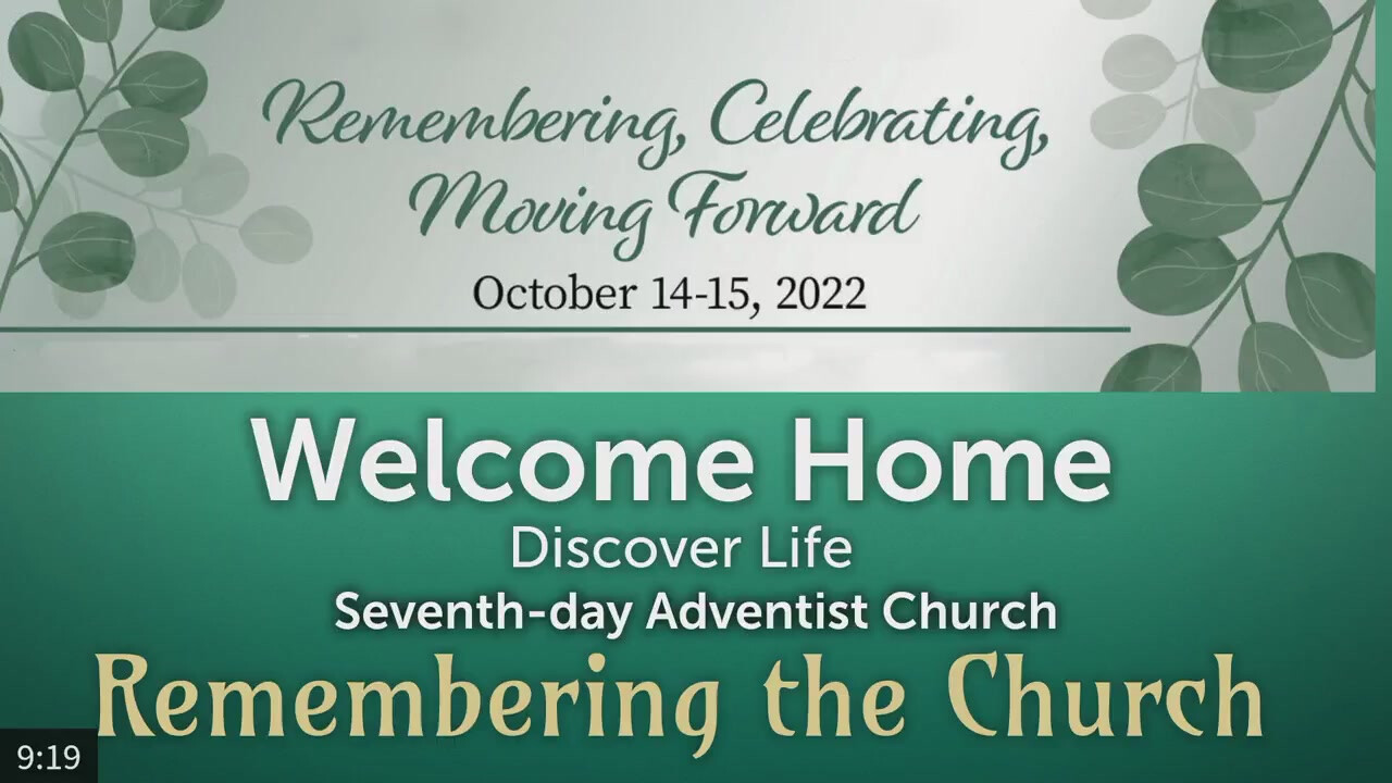 100 Early Celebration - Welcome Home - Church