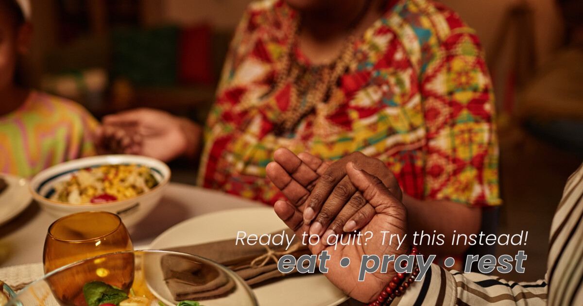 Eat Pray Rest | Blog | Twickenham Church of Christ