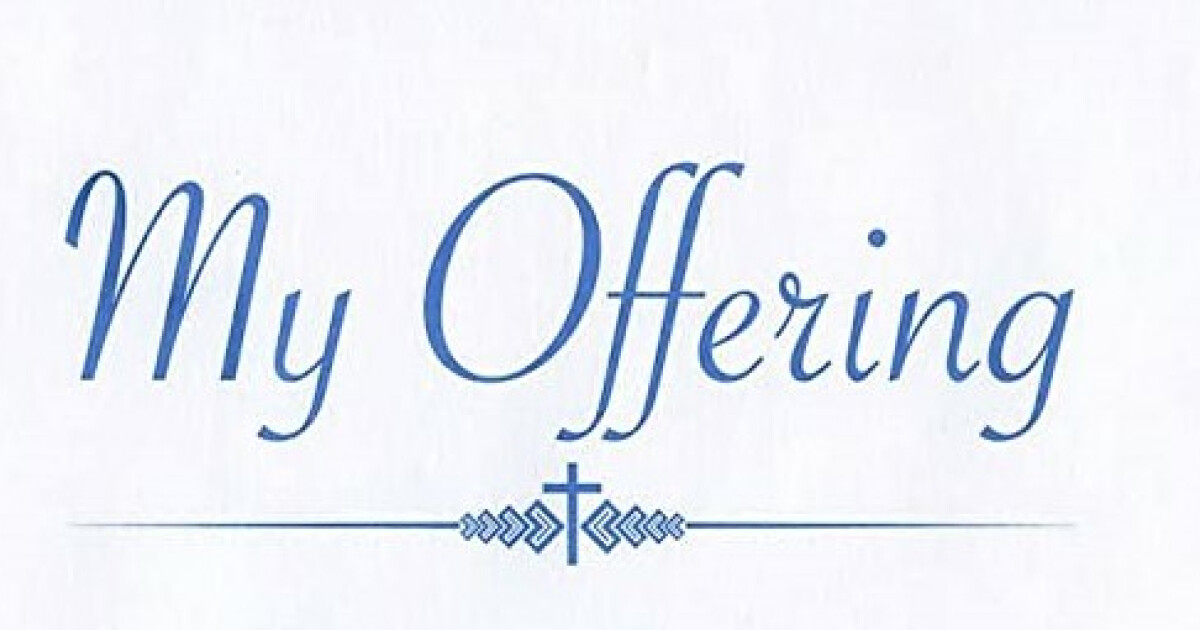 Offering Envelopes | Announcements | St. Andrew United Methodist Church