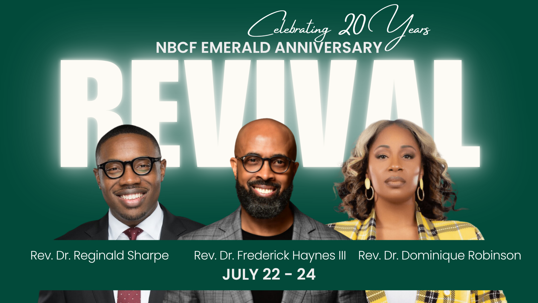 Emerald Anniversary Revival Series | New Beginnings Christian ...