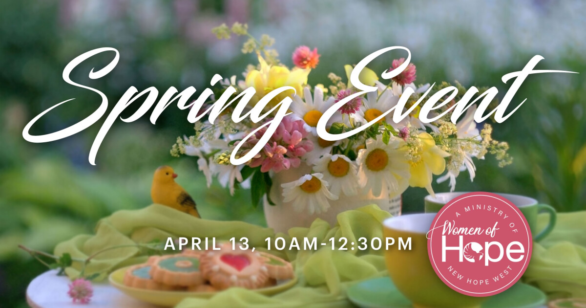 Women of Hope Spring Event | New Hope West