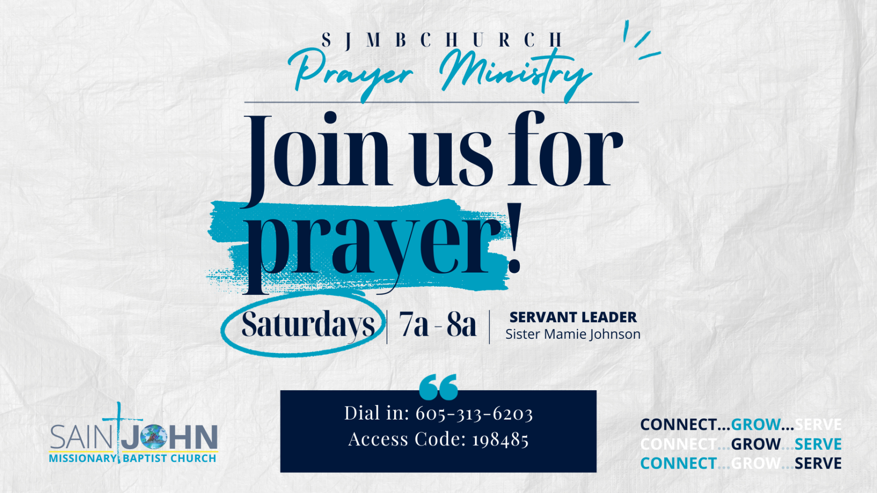 7 AM Prayer Call | St. John Missionary Baptist