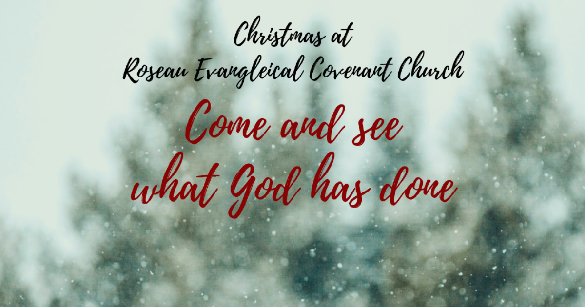 Candle-lit Family Service | Roseau Evangelical Covenant Church