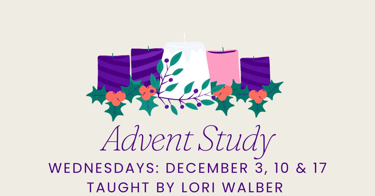 Advent Study 2025 | Cross Winds United Methodist Church