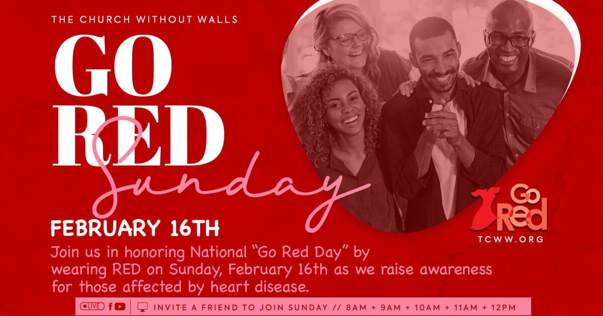 Go Red Day (Queenston) | The Church Without Walls