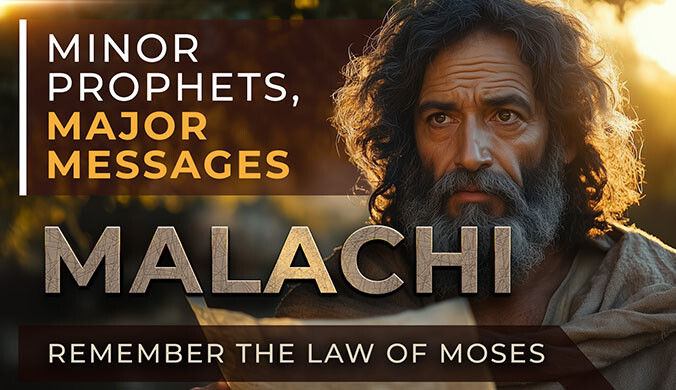 MALACHI REMEMBER THE LAW OF MOSES