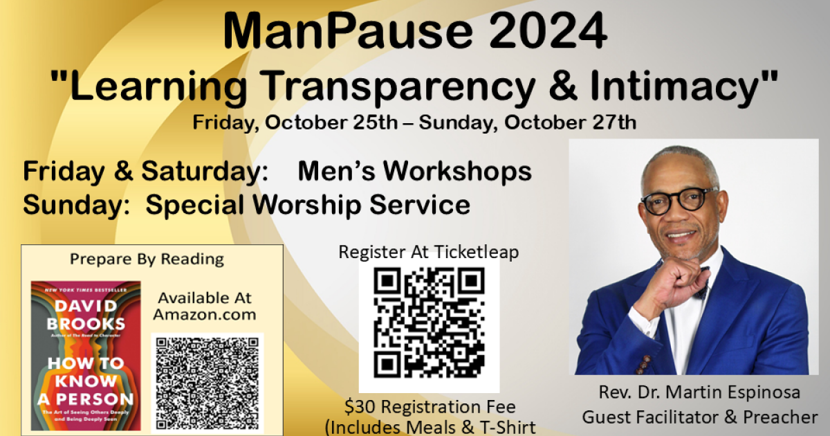 Man Pause 2024 | New Beginnings Christian Fellowship | Kent