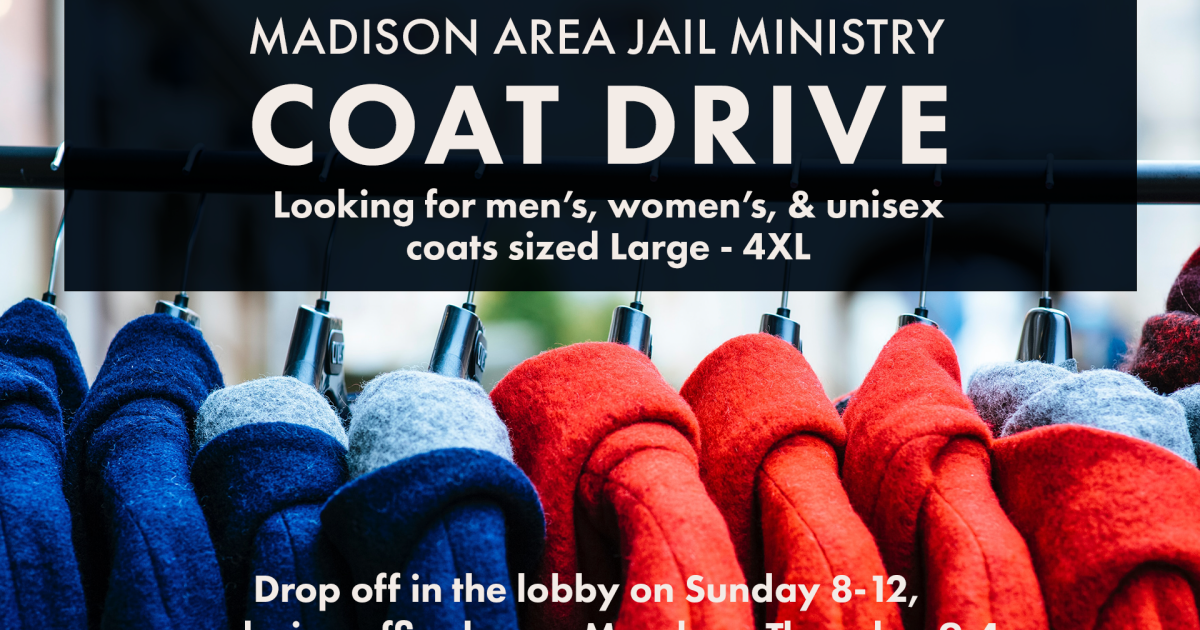 Madison Area Jail Ministry Coat Drive | High Point Church