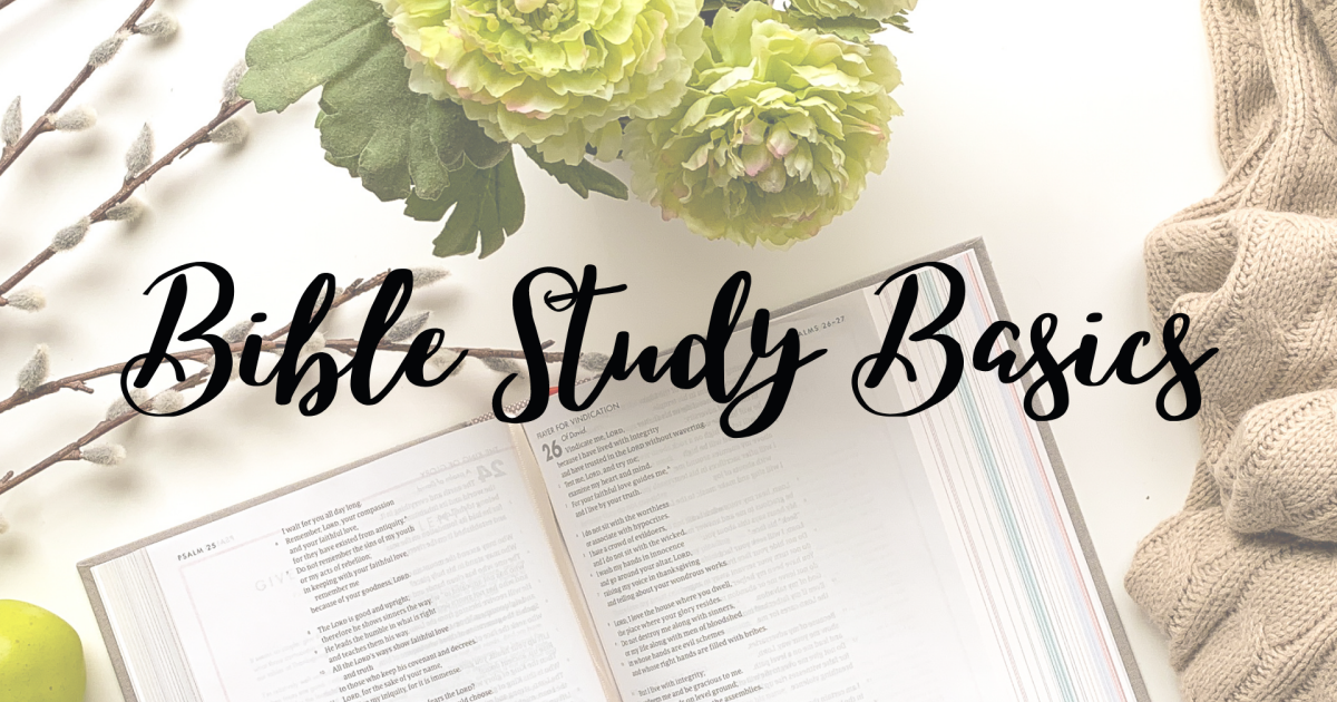 Bible Study Basics | Austin Christian Fellowship