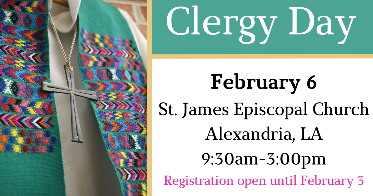 Clergy Day | The Episcopal Church in Western Louisiana