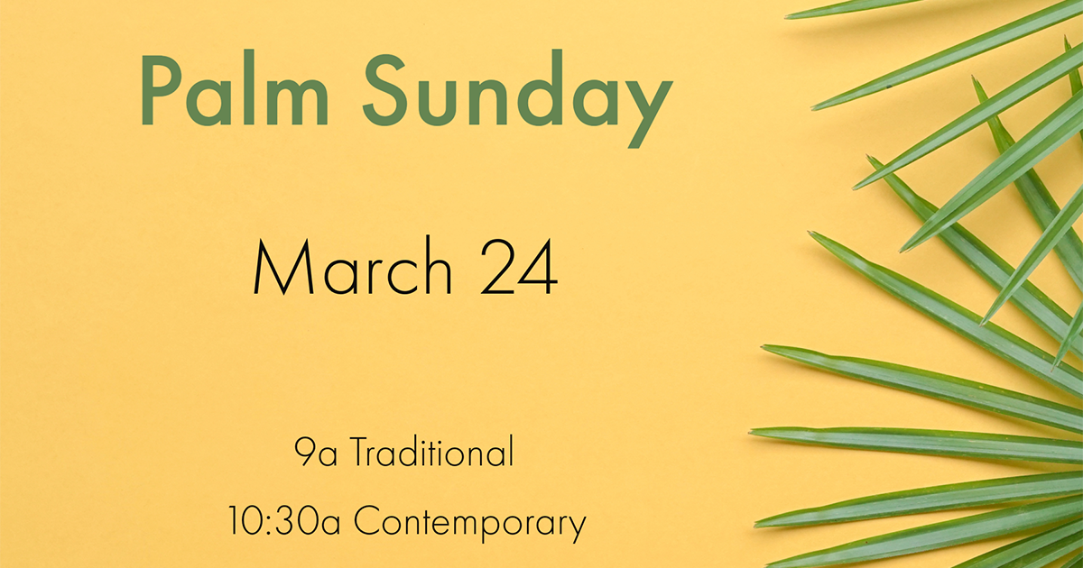 Palm Sunday Worship | FirstCovGR