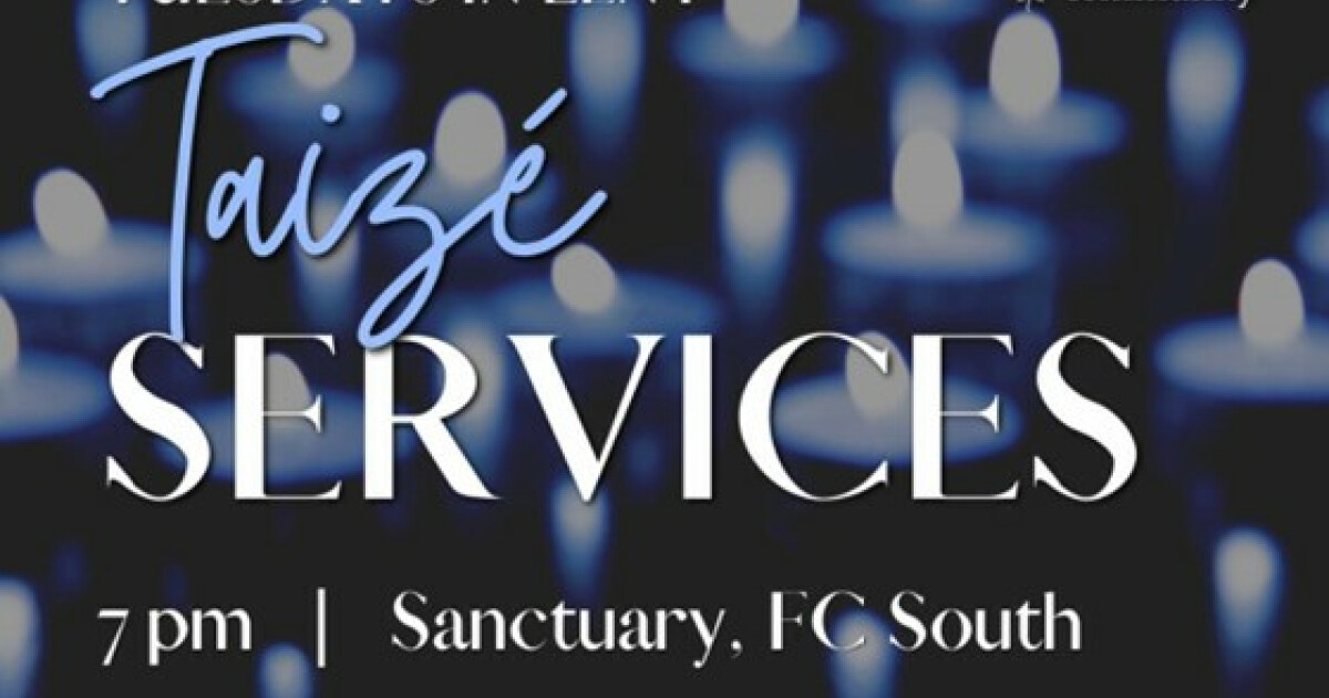 Taize Service | First Community