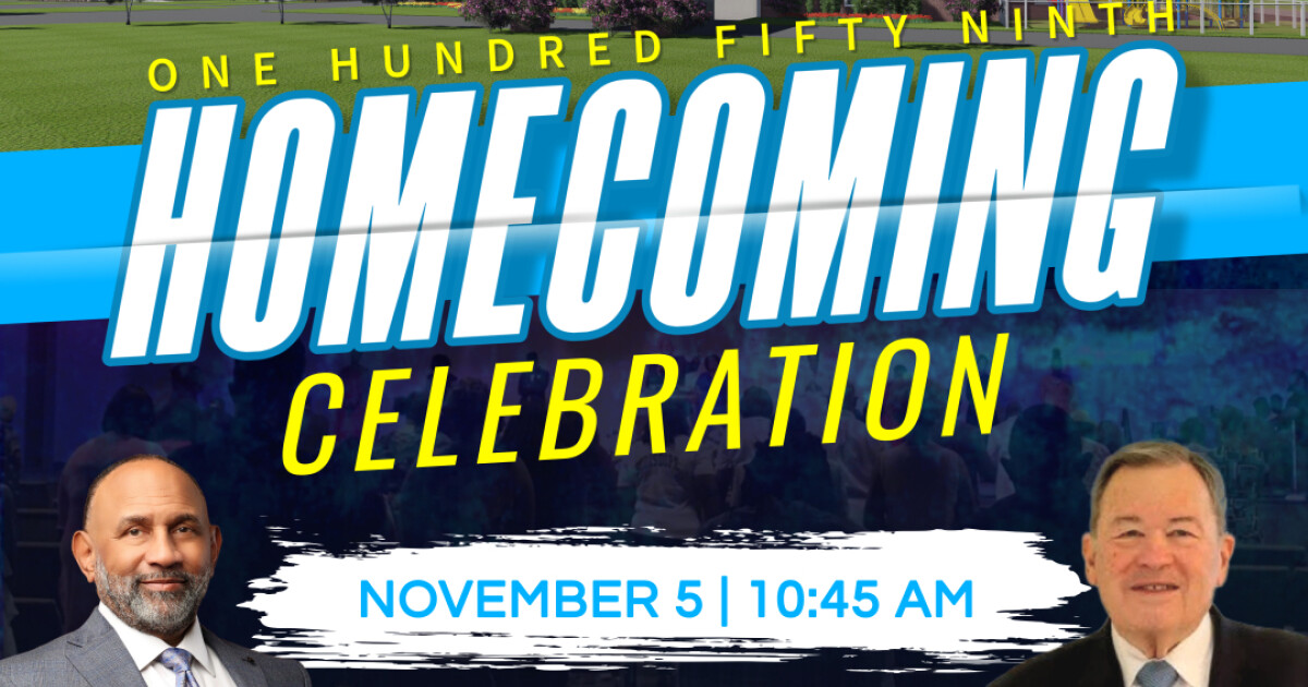 Homecoming 2023 - Celebrating 159 Years Of Church Ministry | Articles ...
