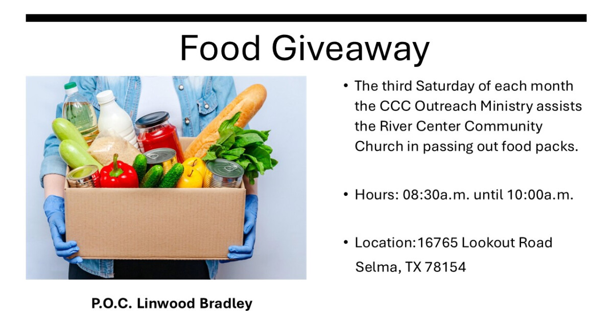 Food Giveaway | Covenant Community Church