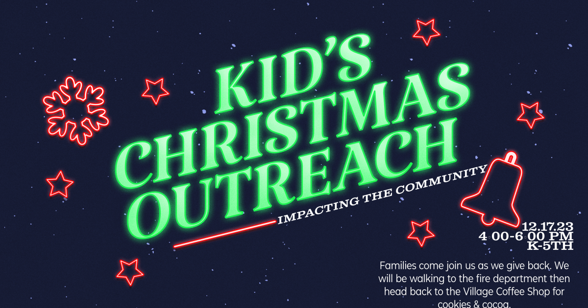 Kid's Christmas Outreach | Village Baptist Church