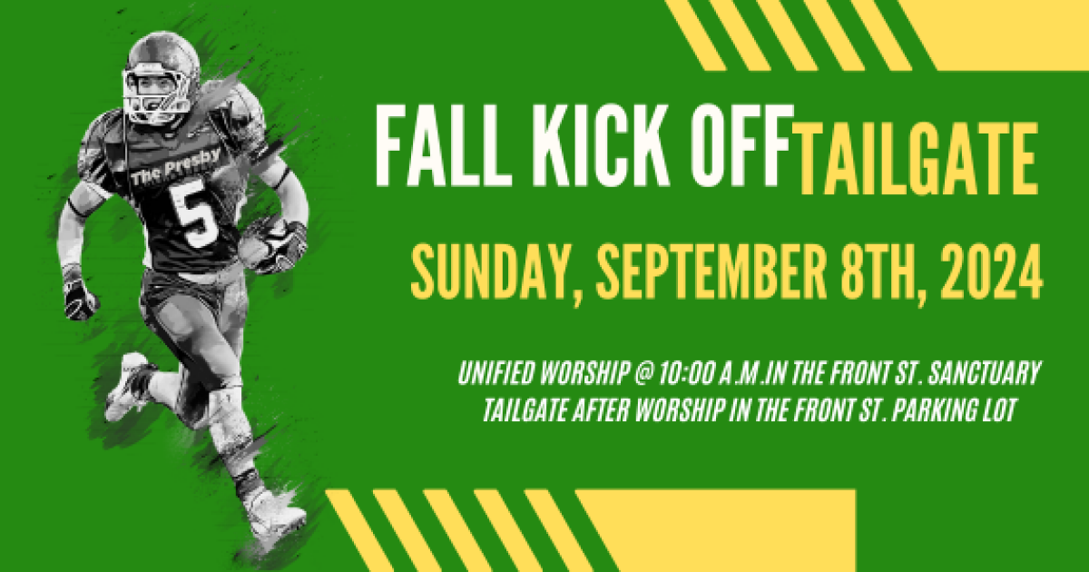 2024 Fall Kick Off | The Presbyterian Church of Hamilton