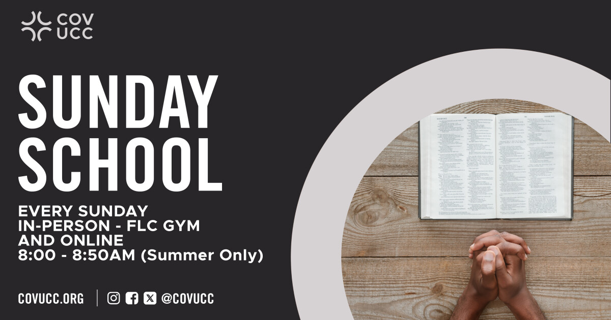 Adult Sunday School | Covenant UCC