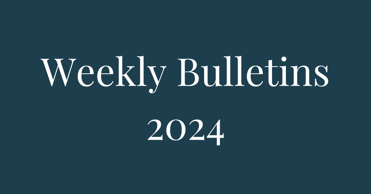 Bulletin 12-1-24 | Weekly Bulletin | Foote Street Church of Christ