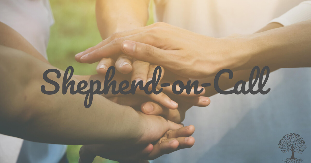 New SDBC Ministry: Shepherd-on-Call | Our Blog | South Delta Baptist Church