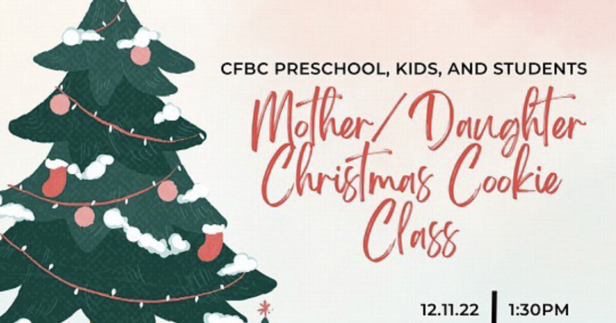 Mother Daughter Cookie Decorating Class | Conway First Baptist Church