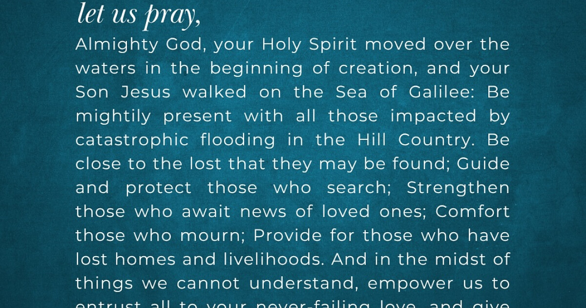 July 2025 Texas Storm Relief | Community Engagement | St. David's Episcopal