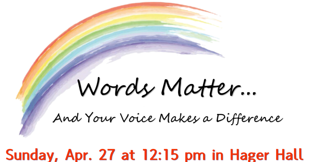 Words Matter | Asbury United Methodist Church