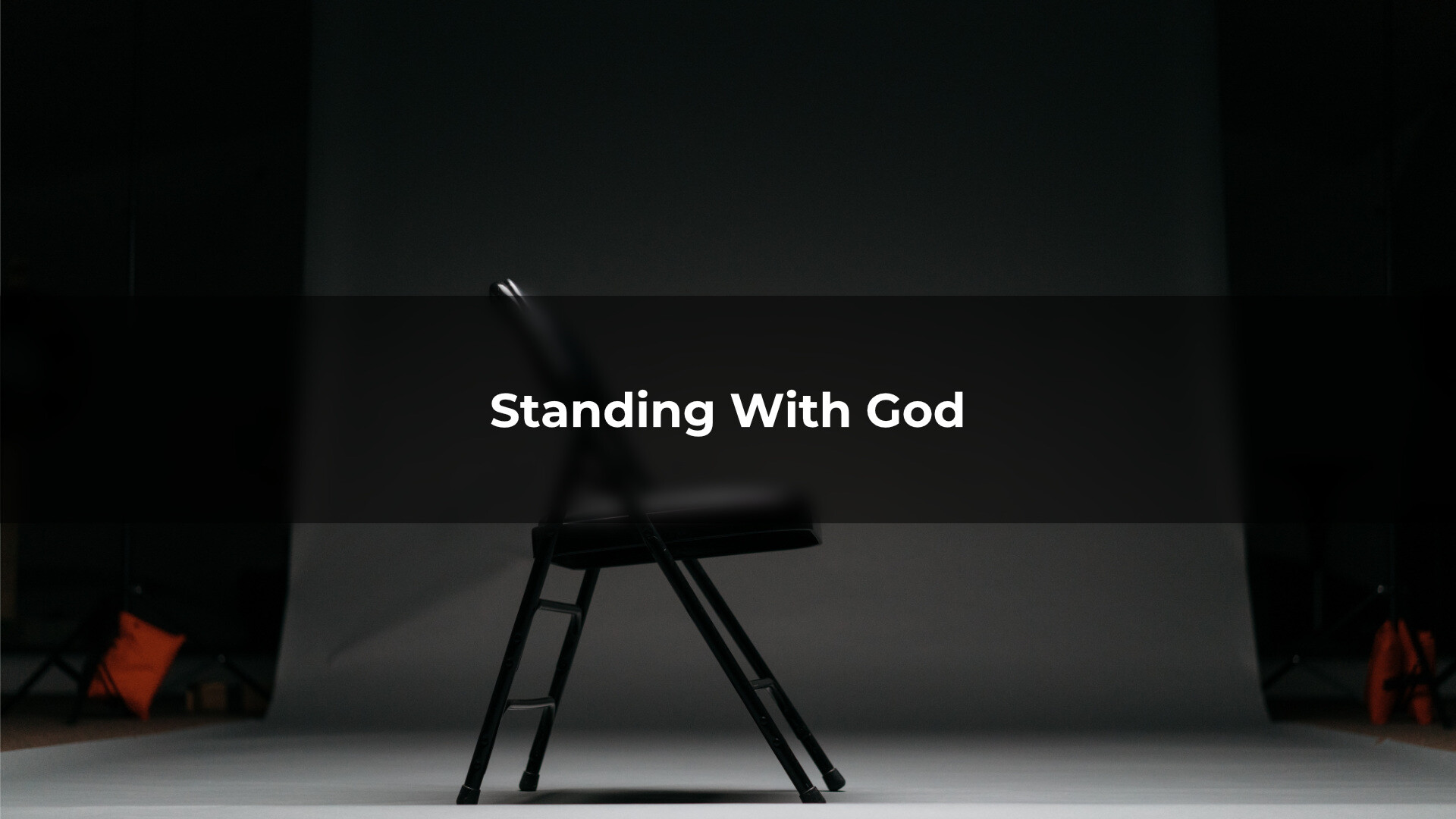 Blog - Standing with God