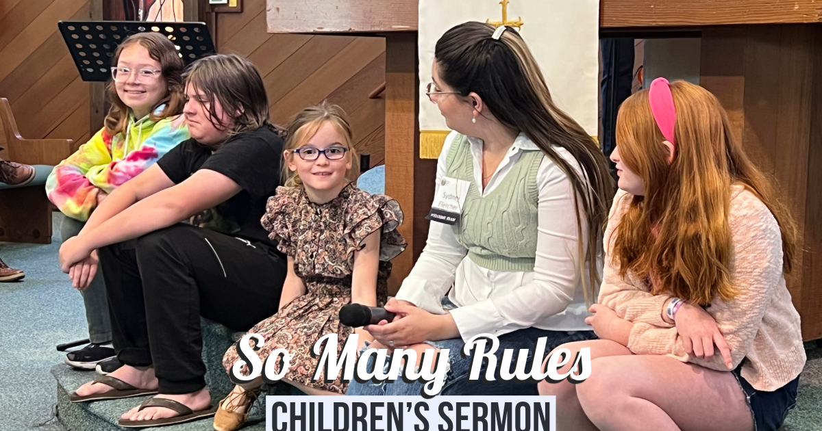 So Many Rules! Children's Sermon | Children's Videos | Presbyterian ...