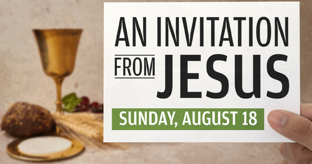 An Invitation from Jesus - Sunday 8 AM | Sermons | Desert Hills ...