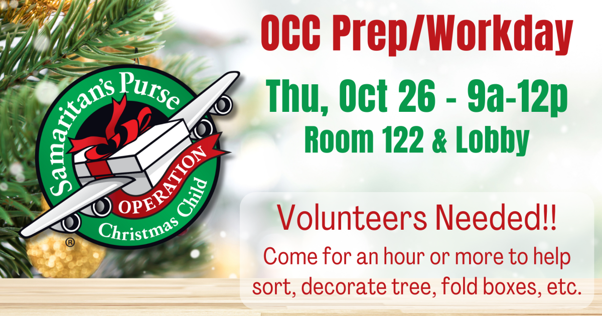 Operation Christmas Child Logo Png