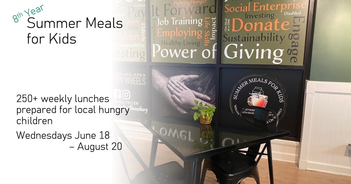 Summer Meals for Kids | Williamsburg Presbyterian Church