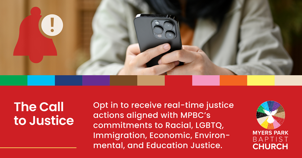 The Call to Justice | Articles | Myers Park Baptist Church
