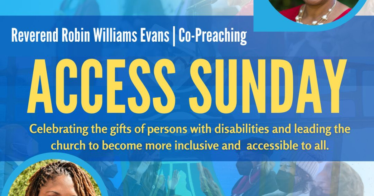 God Made Us Who We Are: Access Sunday 2024 | Pastor's Blog | Riverside ...