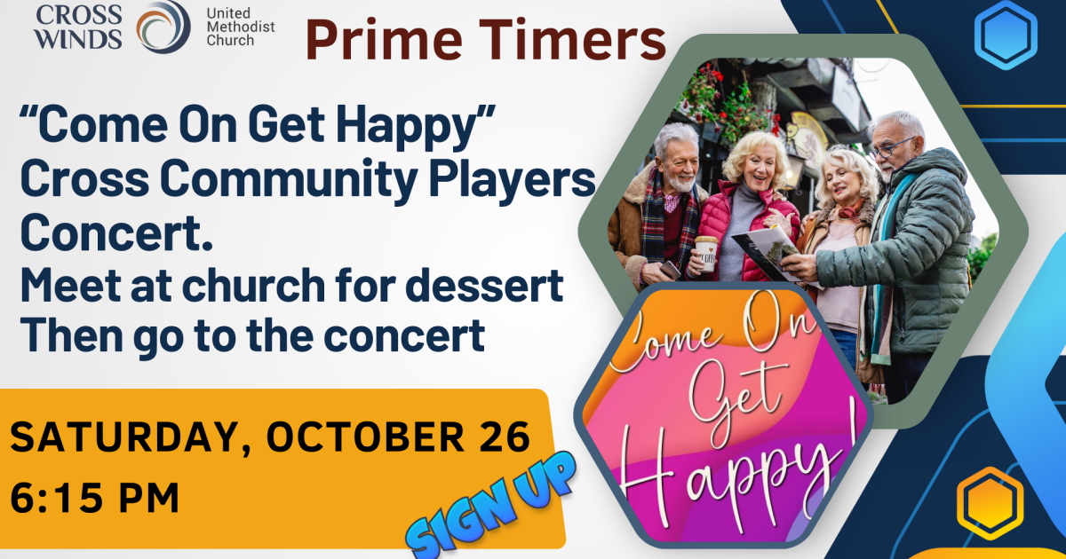 Prime Timers October Event | Cross Winds United Methodist Church