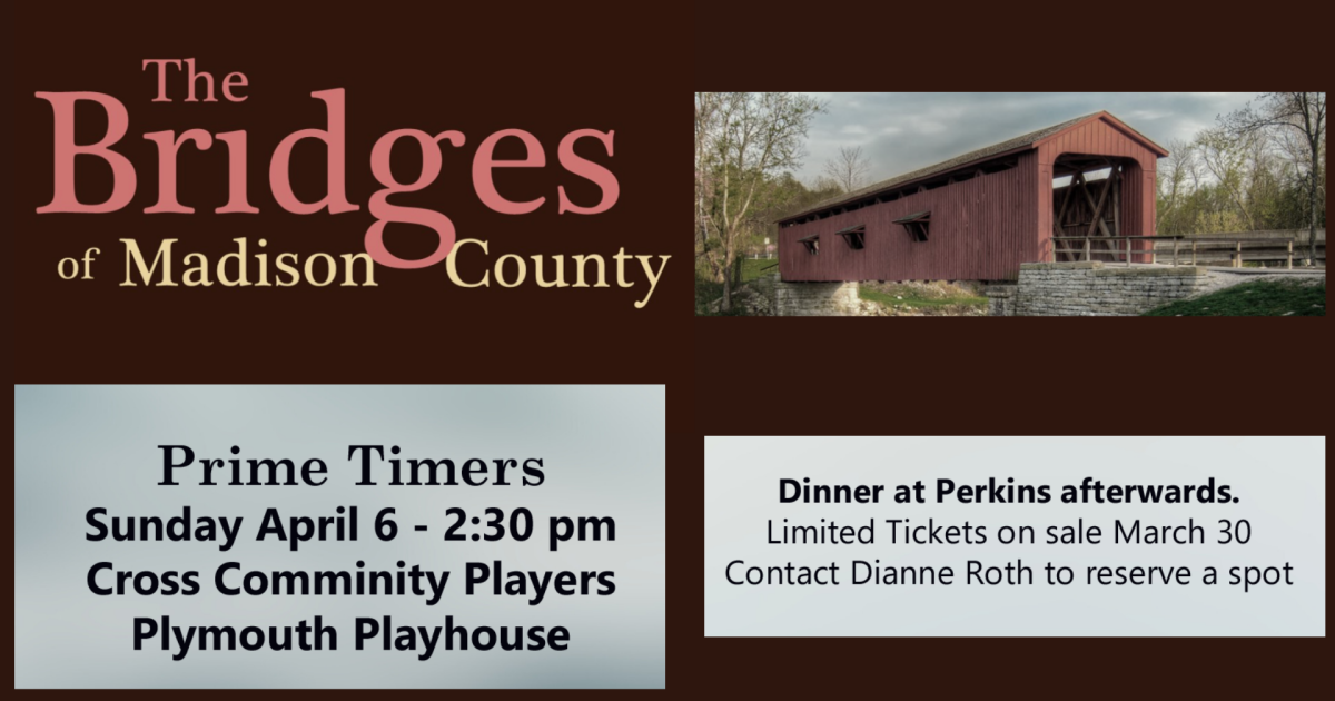 Prime Timers April 2025 Event | Cross Winds United Methodist Church