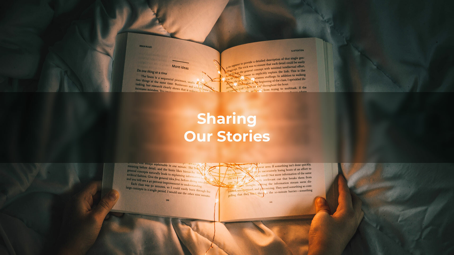 Blog - Sharing Our Stories